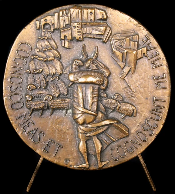 MÉDAILLE PAUL PAULUS VI Pape Papa Pope Cognosco Meas ... médal EUR 44 ...