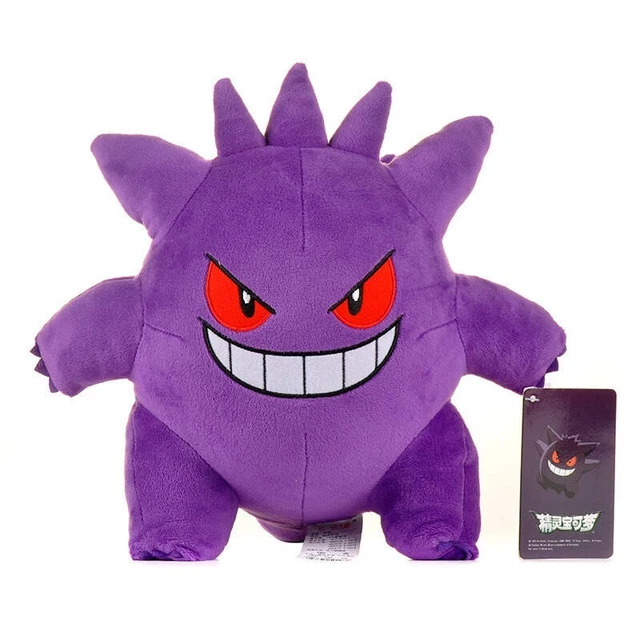 LARGE POKEMON PLUSH Toy Kids Gift 25cm Gengar Gift Teddy - UK SELLER £ ...