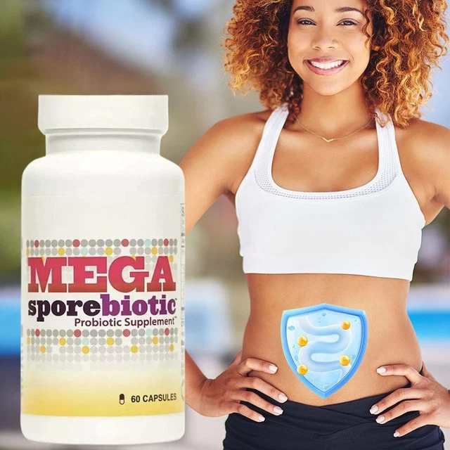 MEGA SPOREBIOTIC NATURAL Probiotic Supplement MegaSporebiotic - 60 Capsule £7.32 - PicClick UK