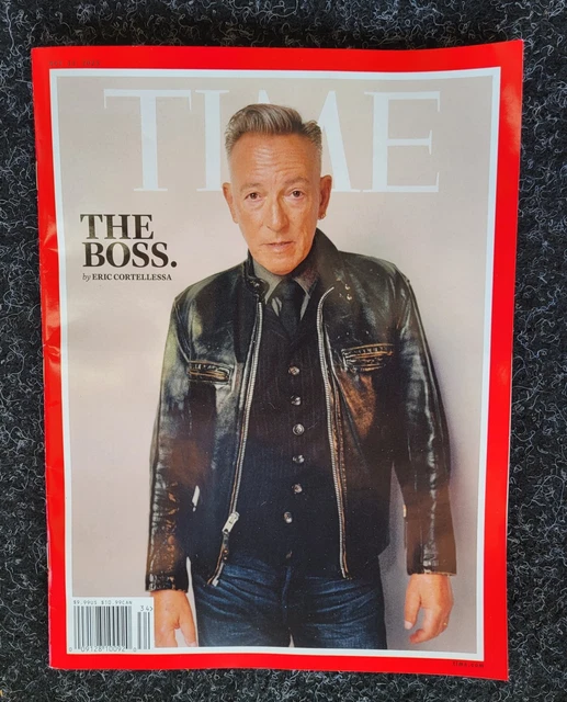 TIME MAGAZINE OCTOBER 13, 2025 Bruce "The Boss" Springsteen (In Stock ...