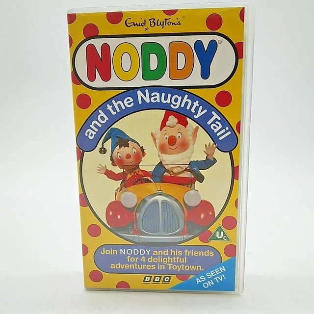 BBC ENID BLYTON’S Noddy and the Naughty Tail - VHS Video Tape 1992 ...