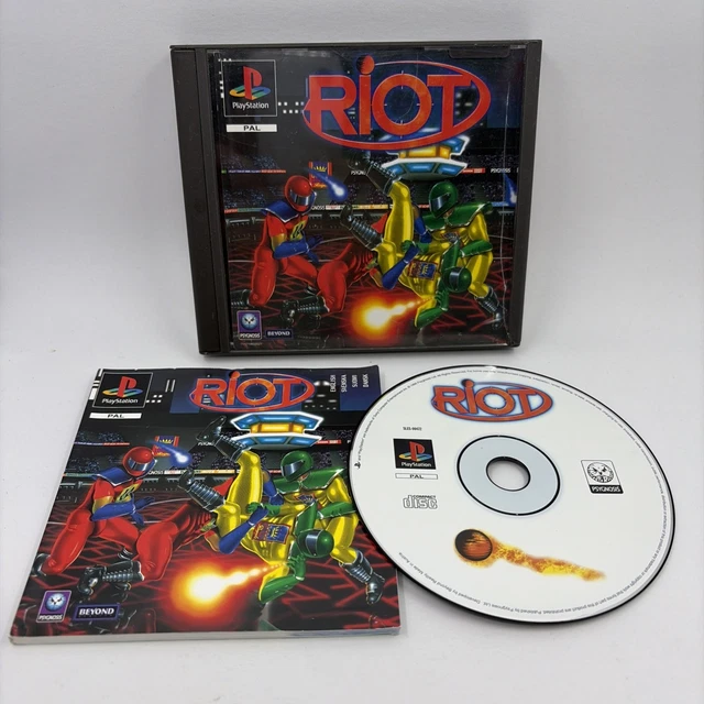 RIOT ~ SONY PlayStation PS1 Complete With Manual £13.99 - PicClick UK