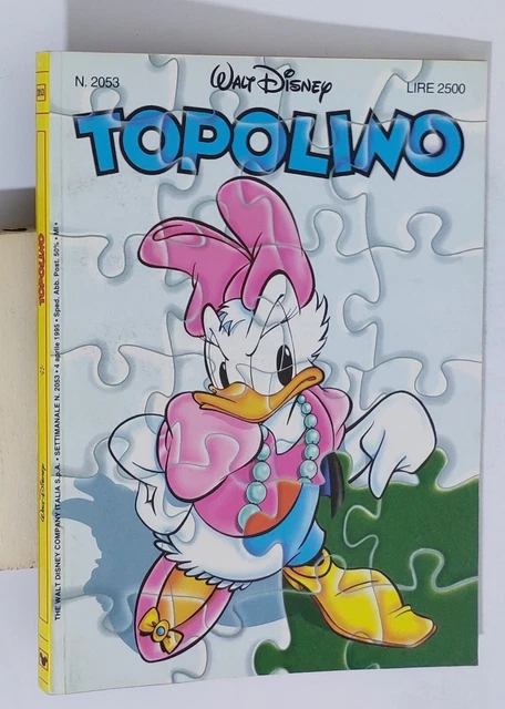 87183 TOPOLINO LIBRETTO n. 2053 - Disney 1995 EUR 4,50 - PicClick IT
