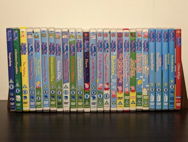 PEPPA PIG ULTIMATE DVD Collection 20+ DVD Children’s Stories. £22.99 ...