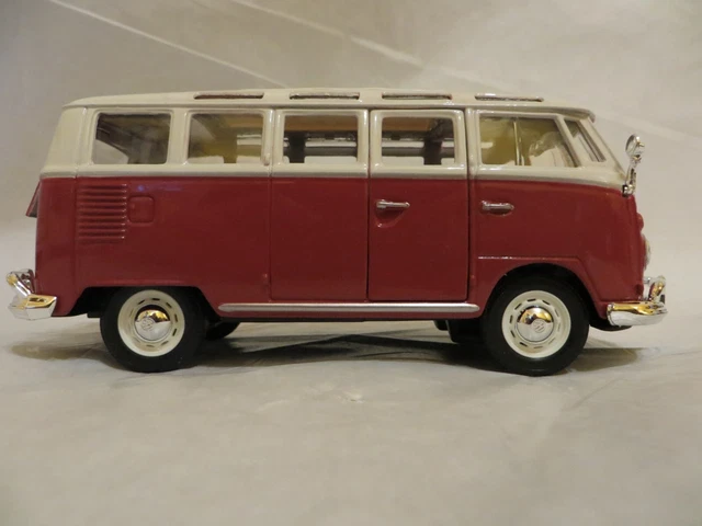 VW VAN BUS SAMBA 1:25 Scale Diecast Model Car Die Cast Models Cars ...