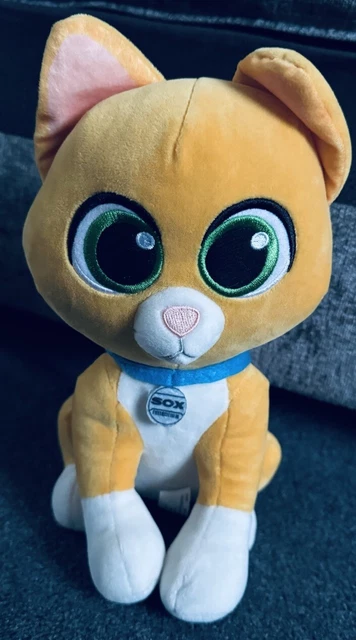DISNEY PIXAR LIGHTYEAR Sox Talking Teddy Plush Cat From Buzz Lightyear ...