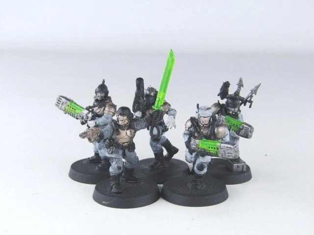(5749) COMMAND SQUAD Traitor Guard Chaos Militarum 40k 30k Warhammer £7.50 - PicClick UK