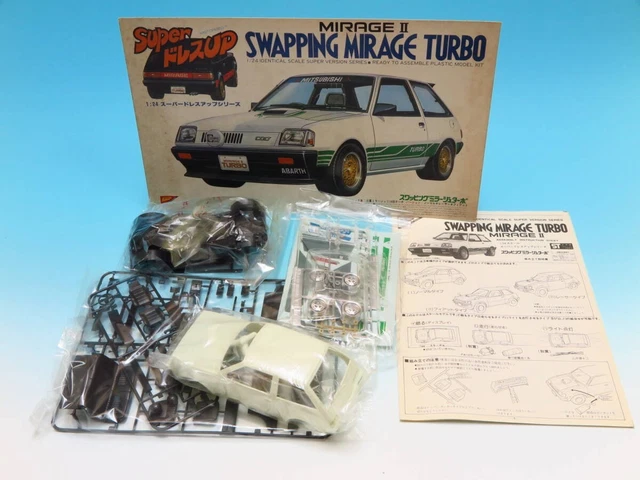 NICHIMO 1/24 MITSUBISI MIRAGE II SWAPPING MIRAGE TURBO Mitsubishi Mirage II EUR 168,52 - PicClick DE