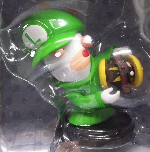 RABBID LUIGI FIGURE Mario and Rabbids Kingdom Battle Nintendo Switch ...