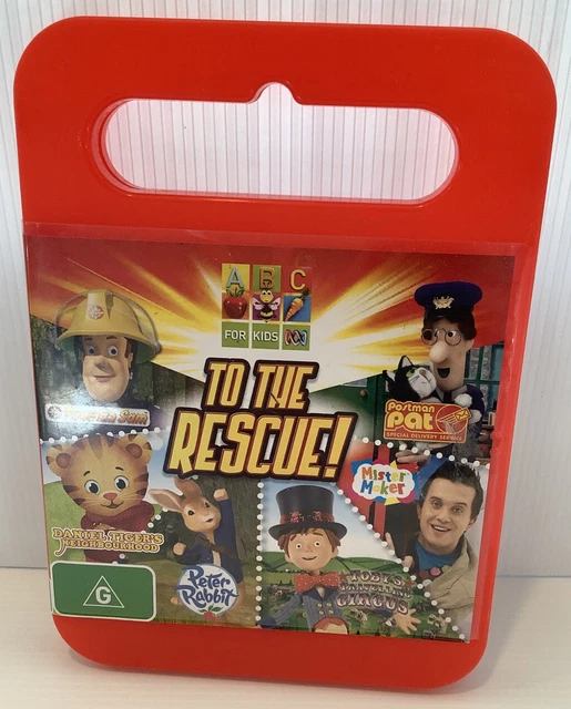 ABC FOR KIDS To The Rescue DVD Mr Maker/Fireman Sam/Postman Pat & More ...