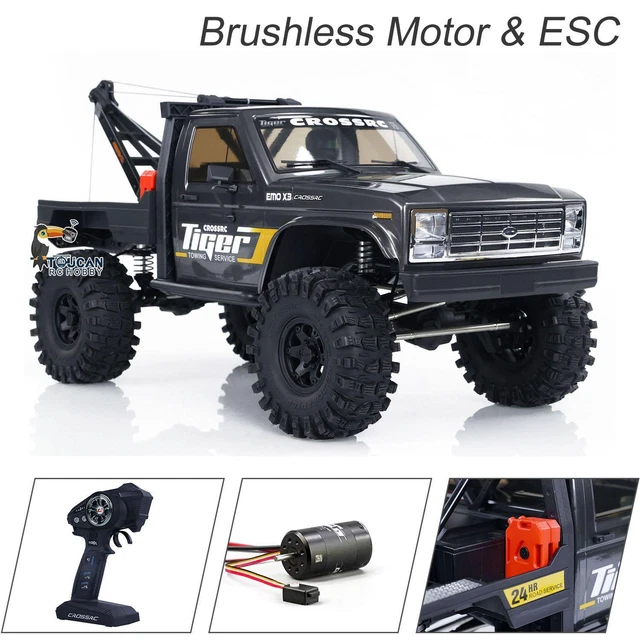 1/8 CROSSRC EMO X3 RC Rescue Towing Car 4x4 Rock Crawler Model ...