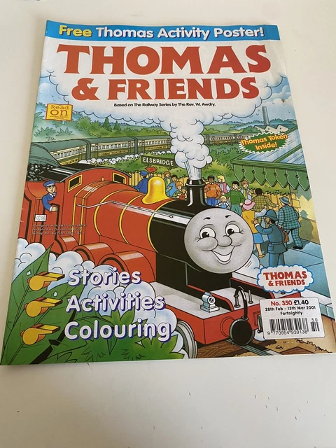 VINTAGE THOMAS THE Tank Engine & Friends Magazine 28th Feb 13th Mar ...