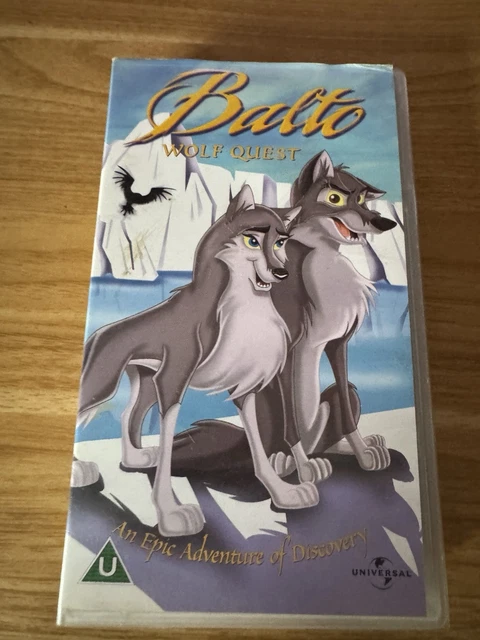 BALTO WOLF QUEST VHS Video Tape PAL Cert U 2001 £10.60 - PicClick UK