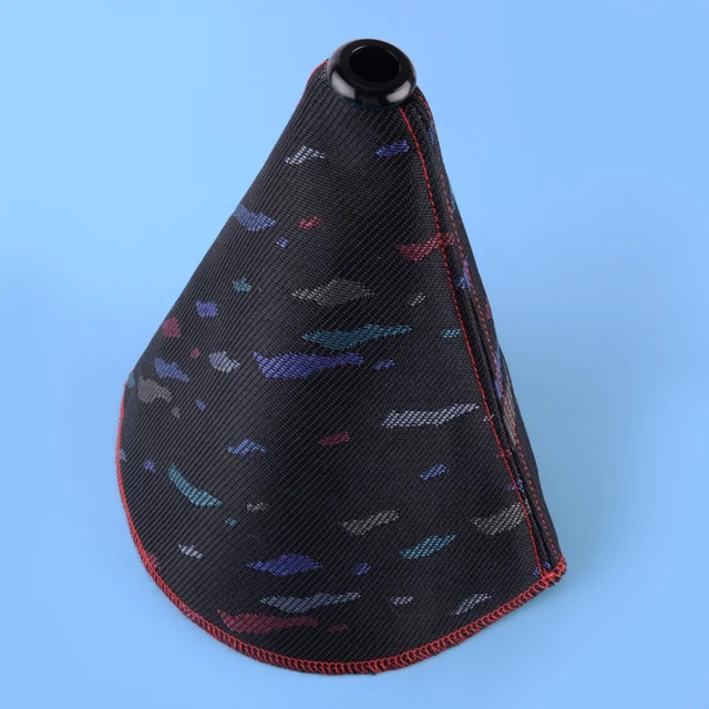 COLORFUL UNIVERSAL CAR Gear Shift Knob Boot Stick Gaiter Shifter Lever ...