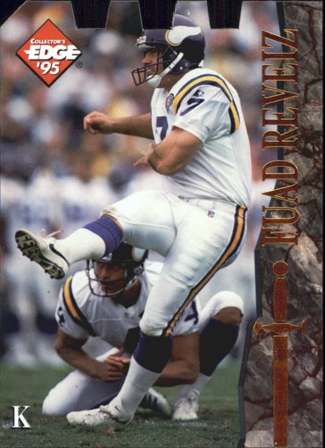1995 EXCALIBUR DIE Cuts Minnesota Vikings carte de football #120 Fuad ...