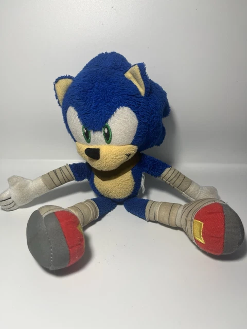 RARE SONIC BOOM 8 Inch Sonic The Hedgehog Plush Soft Toy Tomy 2014 Sega ...