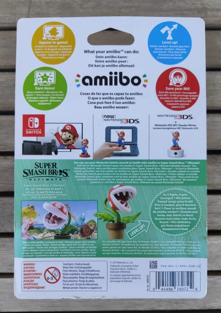 AMIIBO PLANTE PIRANHA Plant Super Smash Bros n°66 NEUF EUR 64,90 ... AMIIBO PLANTE PIRANHA Plant Super Smash Bros n°66 NEUF EUR 64,90 ...