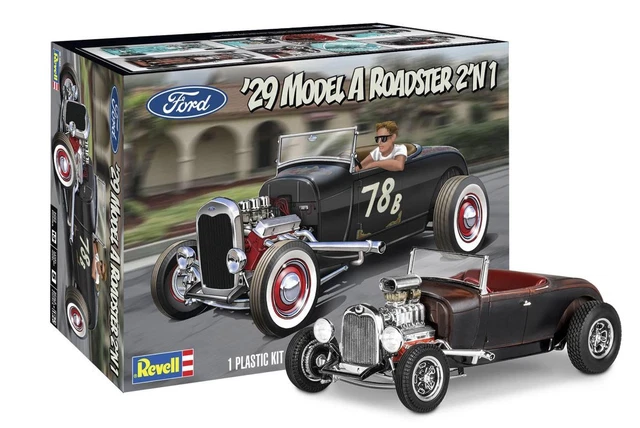 REVELL 14463 1929 Ford Model A Roadster 1:25 Bausatz Neu OVP EUR 19,49 - PicClick DE