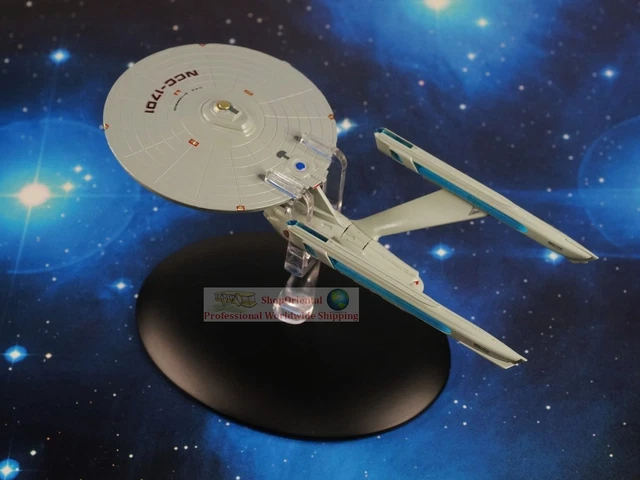 EAGLEMOSS STAR TREK USS Enterprise NCC-1701 REFIT Diecast Model ...
