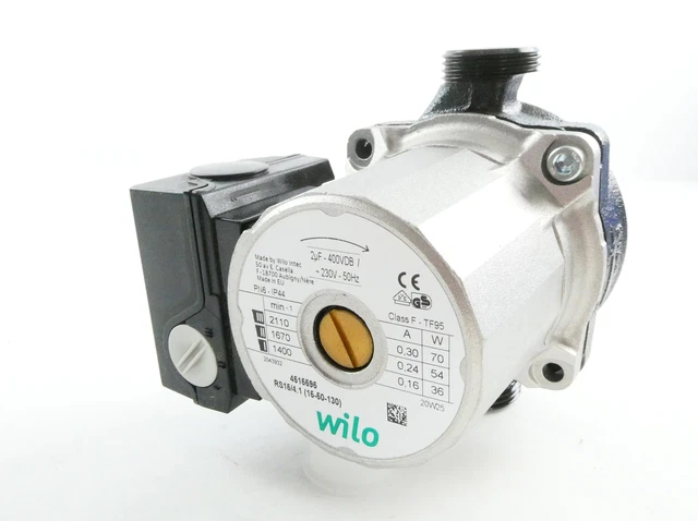 WILO RS15/4.1 15-50-130 (4515595) (230V~ 50Hz) UMWÄLZPUMPE EUR 549,99 ...