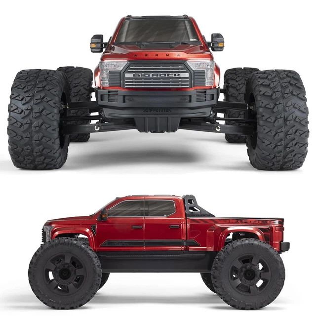 ARRMA BIG ROCK 6S 4x4 BLX RTR 1:7 RC Monster Truck - Red £785.00 ...