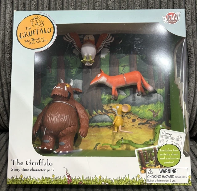 THE GRUFFALO STORY Time Character Figure Pack £34.99 - PicClick UK
