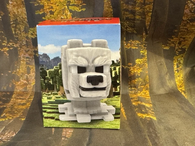 MCDONALDS HAPPY MEAL Toy Minecraft Movie Blockheads Figurines Wolf 2025 ...