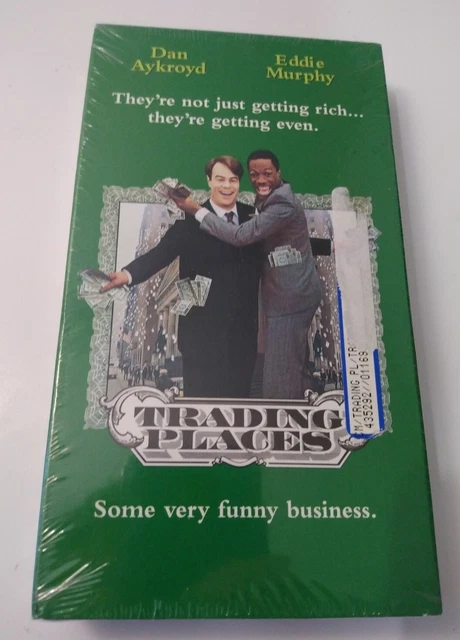 NEW 1991 SEALED Trading Places VHS Tape Paramount Watermark Eddie Murphy £11.10 - PicClick UK