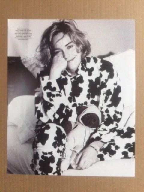SHARON STONE &EX-SCRAPBOOK 2022" Original Vintage Magazine Clipping ...