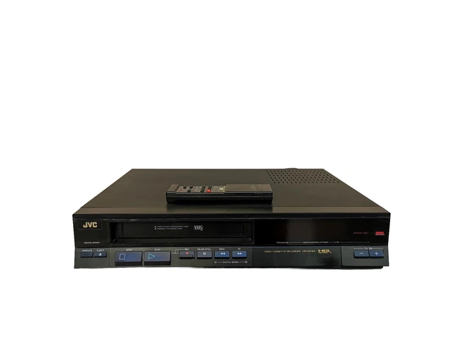 JVC HR-D170EK VHS VCR Player Recorder Remote 1980s Vintage West Germany ...