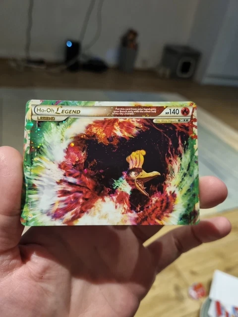 LP HO-OH LEGEND Pokémon Card 111/123 Holo Rare 2010 Heartgold ...