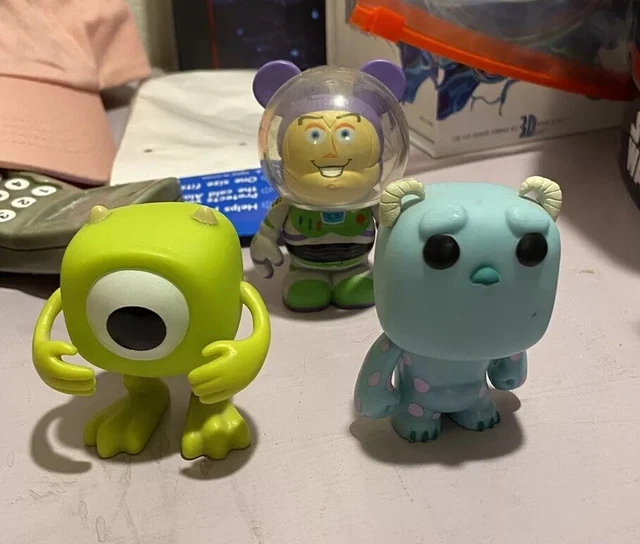 FUNKO POP! MINIS DISNEY Monster’s Inc SULLEY & MIKE (Voltato) + Buzz ...