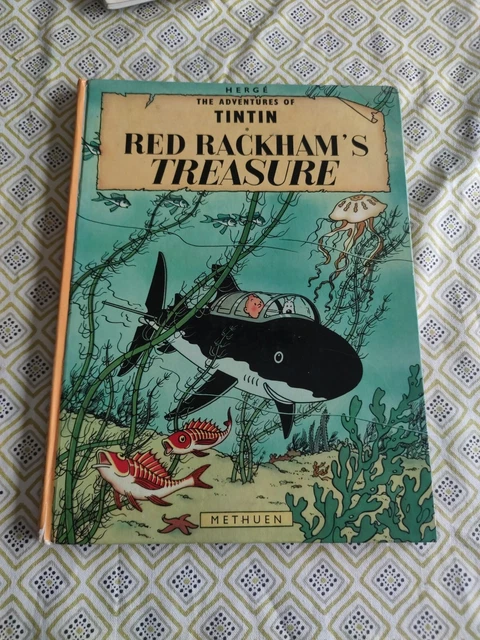 TINTIN THE RED Rackham's Treasure Tresor Rackham Le Rouge Methuen EUR 1 ...