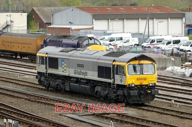 PHOTO CLASS 66 66794 Shunting At Eastleigh East Yard £1.65 - PicClick UK