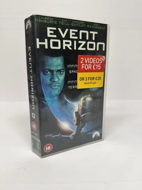 EVENT HORIZON HORROR Sci-Fi Vintage VHS 1997 Uk PAL Paramount Laurence ...