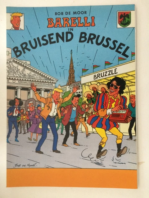 BD PUBLICITAIRE BARELLI bob de Moor - bruisend Brussel - 1988 EUR 10,00 ...