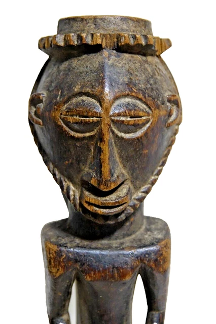 VERY OLD AFRICAN Tribal Carved Wood Figure Possibly Ceremonial Figure ...
