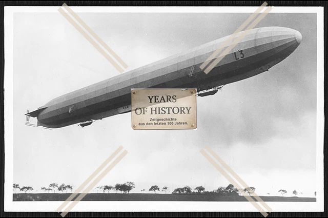 FOTO ZEPPELIN LZ 3 Luftschiff des deutschen Heeres 1907 EUR 5,95 ...