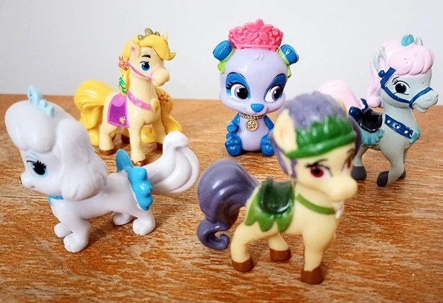 DISNEY PALACE PETS Princess Tiana Aurora Mulan Cinderella Dog Tangled ...