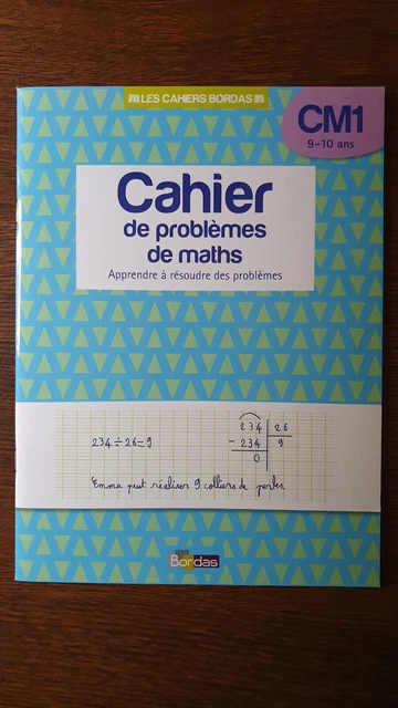 CAHIER DE PROBLÈMES de maths CM1 9 - 10 ans Apprendre à résoudre des ...