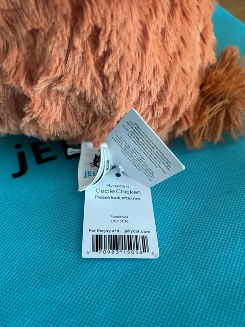 JELLYCAT, CECILLE CHICKEN, Tagged £42.30 - PicClick UK