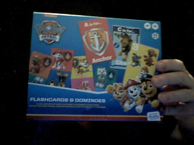 PAW PATROL EDUCATIONAL Pack Flashcards & Dominoes Birthday Christmas £8 ...