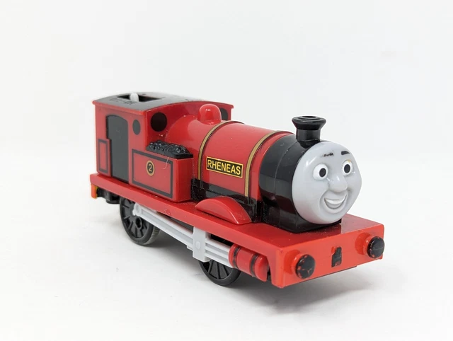 THOMAS & FRIENDS Trackmaster Rheneas Engine Motorized Train 2009 WORKS ...