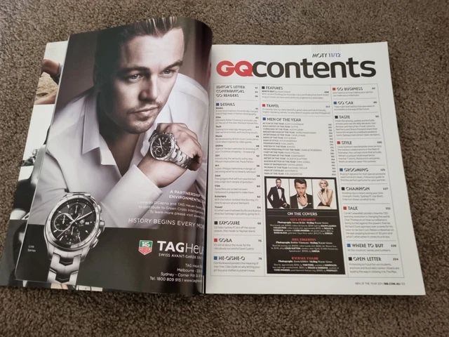 GQ MAGAZINE-MEN OF The Year-Alex O'Loughlin-Rachel Taylor-Hugh Sheridan ...