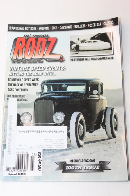 OL' SKOOL RODZ #100 July 2020 First Chopped Merc Hot Rods Roadster £7. ...