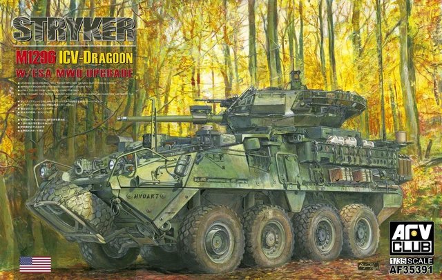 AFV CLUB AFV35391 _V 1/35 M1296 Stryker ICV-D w/ESA MWO upgrade EUR 69 ...
