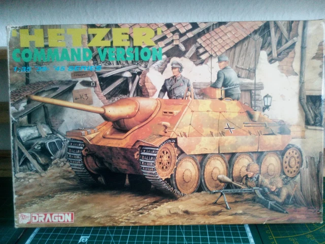 DRAGON - 6060 Panzer Hetzer Comand Version in 1/35 39 - 45 Series EUR 30,00 - PicClick DE