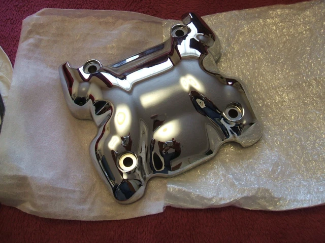 TRIUMPH BONNEVILLE T100 T120 Street Thruxton T120 Camshaft Cover Chrome ...