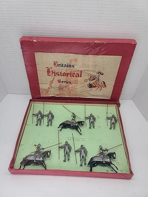 VINTAGE BRITAINS 16TH Century Knights In Armour Set 1307 In Box Hollow ...