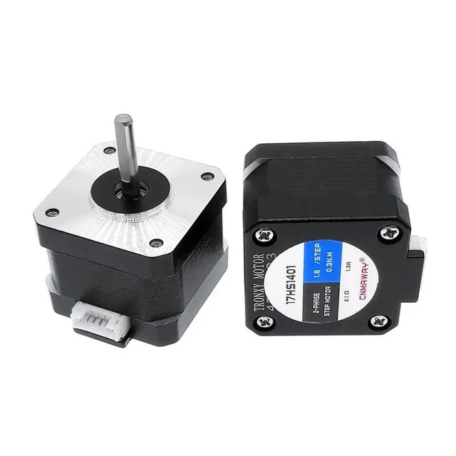 HIGH TORQUE STEPPER Motor 2 Phases Nema17 34mm 1.3A Low Noise Motors ...